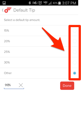 How do I adjust my default tip? – Flywheel